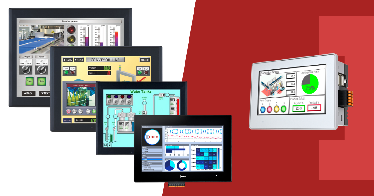 Industrial HMI Touchscreens | Operator Interfaces from IDEC